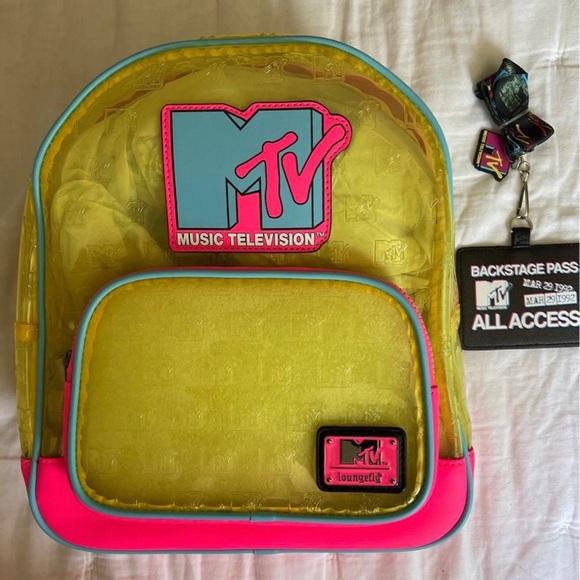 Loungefly | Bags | Loungefly Mtv Mini Backpack | Poshmark